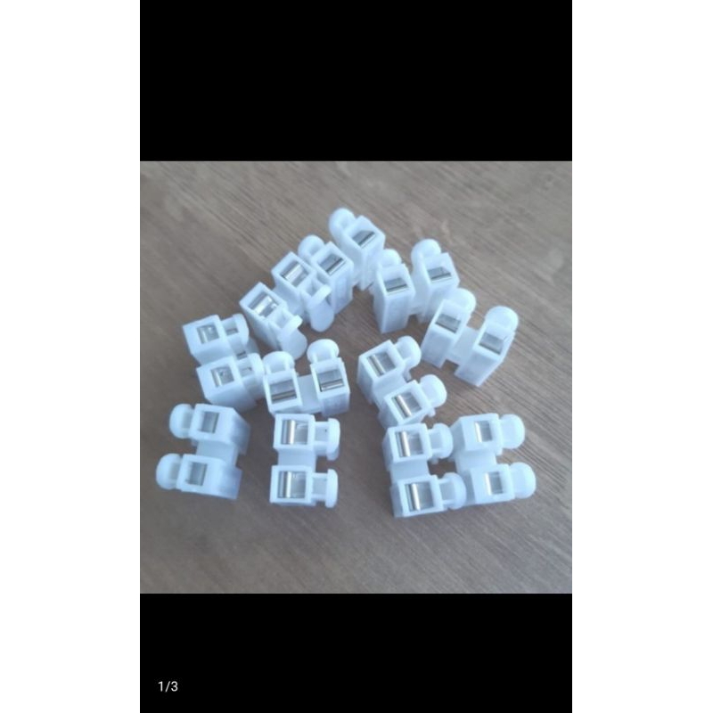 Klustin Clamp Cable Connection terminal quick connector 2pin 2-hole ...