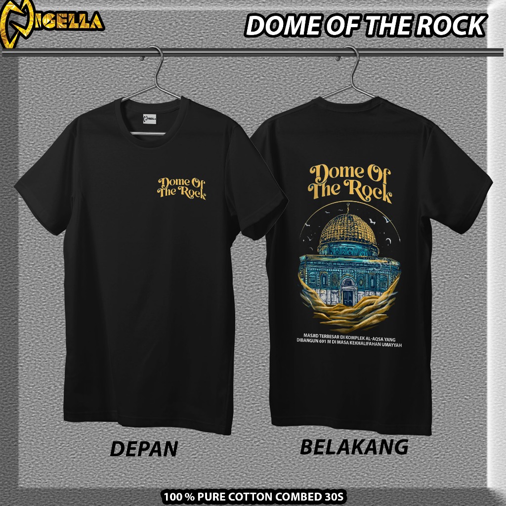 Islamic DOME OF THE ROCK DOME SHAKRAH T-Shirt | Islamic MUSLIM Theme Da ...