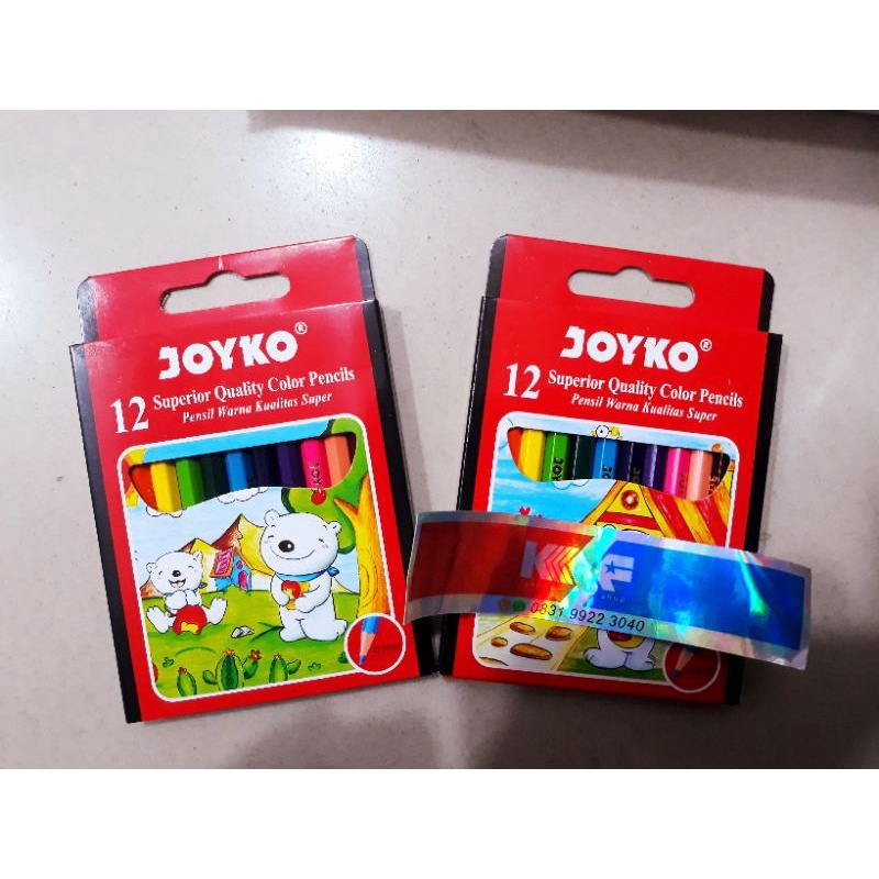 MY PENCIL Mini Short 12 Color Pencils / Color Pencil Paper Box Classic ...