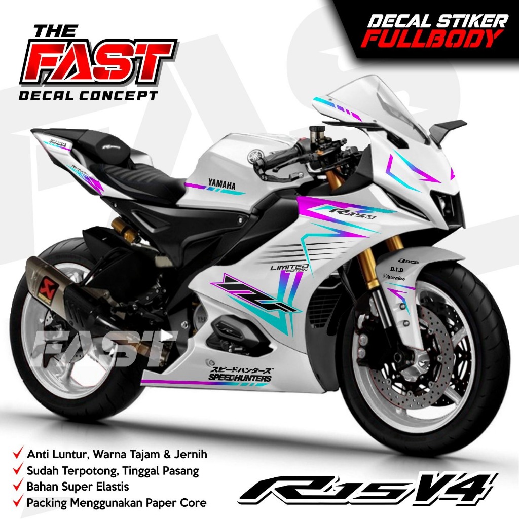 Decal R15 V4 Full Body Sticker R15 V4 Full Body Decal R15 V4 Japan ...