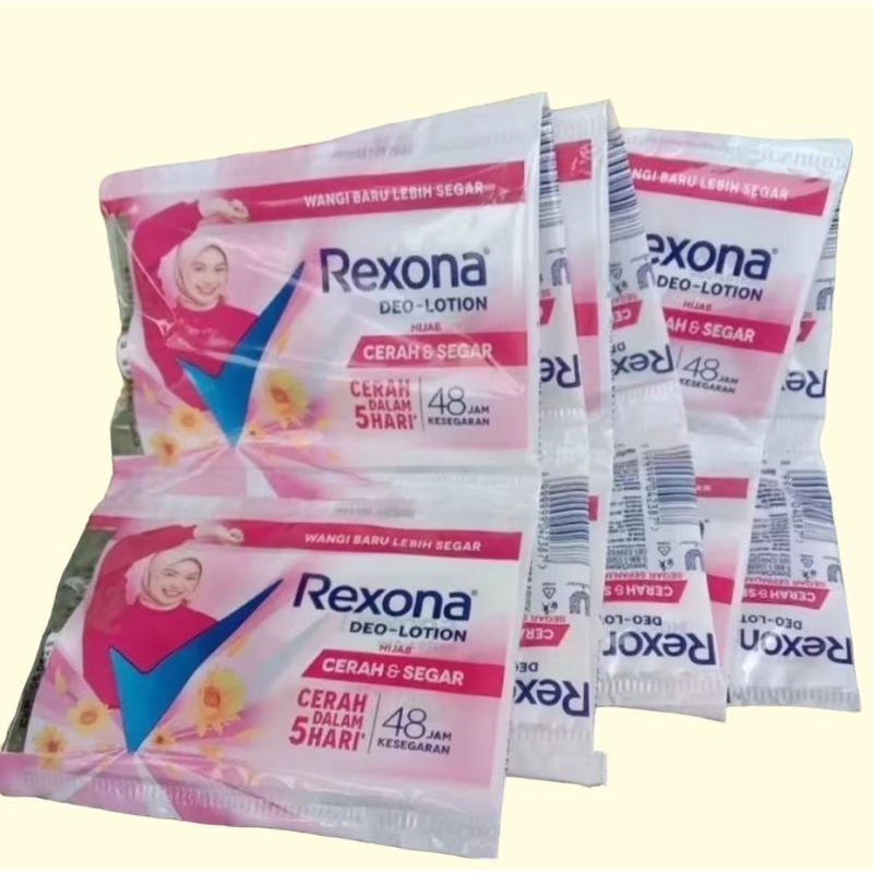 (1 Shacet ) Rexona Deo Lotion Hijab Sachet Packaging / Rexona Shacet ...