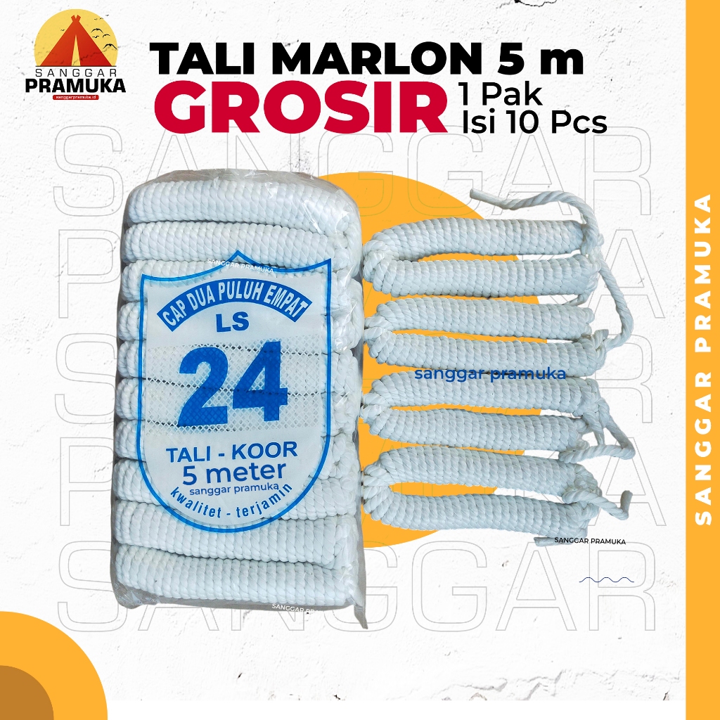 [1Pack] Marlon 5 Meter Scout Rope/Marlon 5 Meter Scout Rope/5 Meter ...