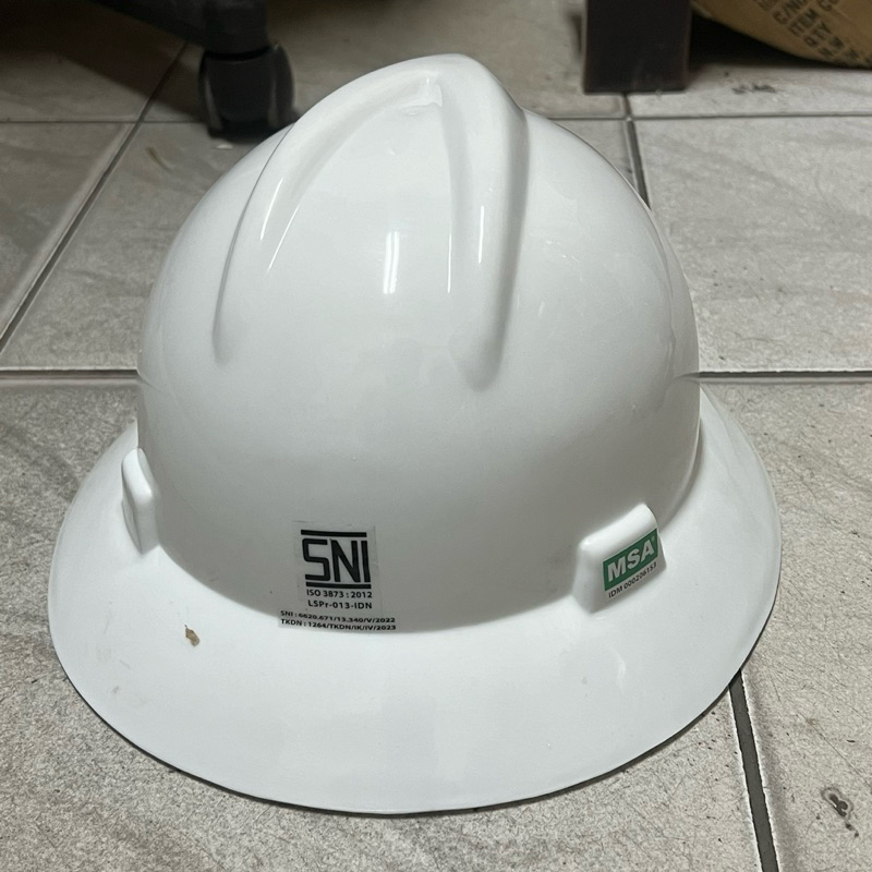Fullbrim Fastrack MSA Helmet Project Safety Helmet | Shopee Malaysia