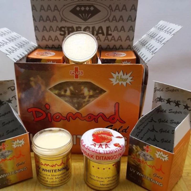 Diamon Gold Cream 12 Pcs | Shopee Malaysia