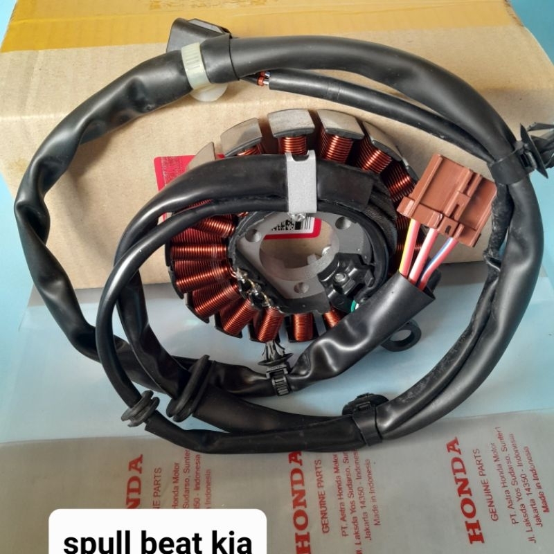 Spool Assy Set Honda Beat Led Eco Street 2020 Pop KIA Original | Shopee ...