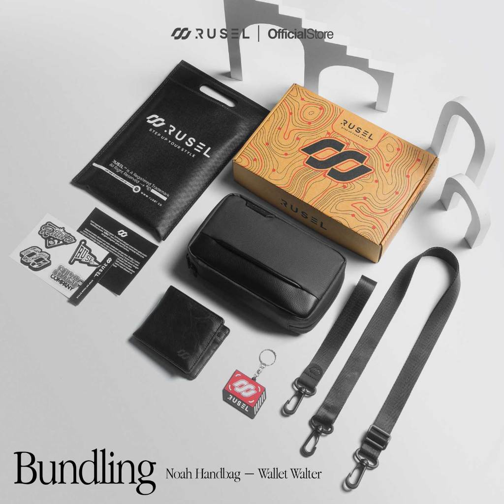 Rusel CO - Bundling Save Noah's Handbag And Walter's Wallet Waterproof ...