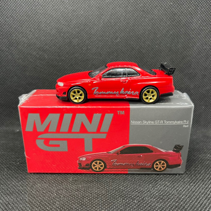 Mini GT 543 Nissan Skyline GT-R R34 Tommykaira Rz Red Minigt | Shopee ...