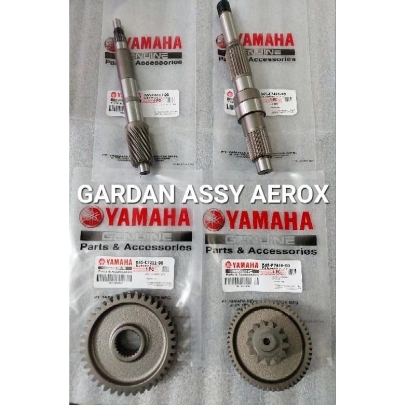 Gear ratio gearbox axle assembly for aerox 155, lexi motorbikes ...