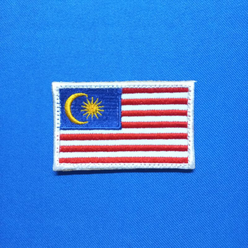 Malaysian flag embroidered Patch | Flag of Malaysia | Shopee Malaysia