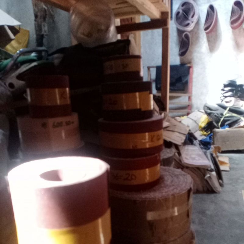 Rigid Fabric Sandpaper per Meter.Brand Depends On Stock | Shopee Malaysia
