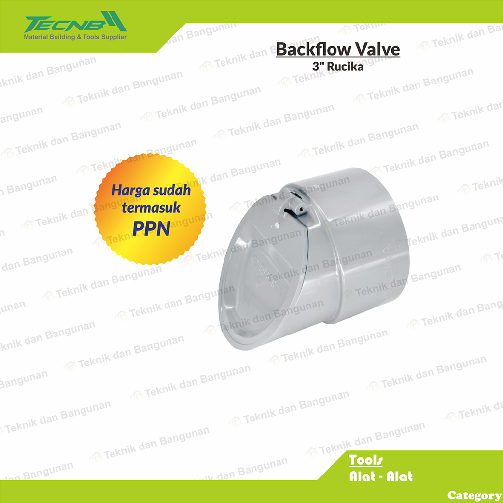 Backflow Valve Fitting PVC Anti-Rat Drain Cover 3" Rucika | Shopee Malaysia