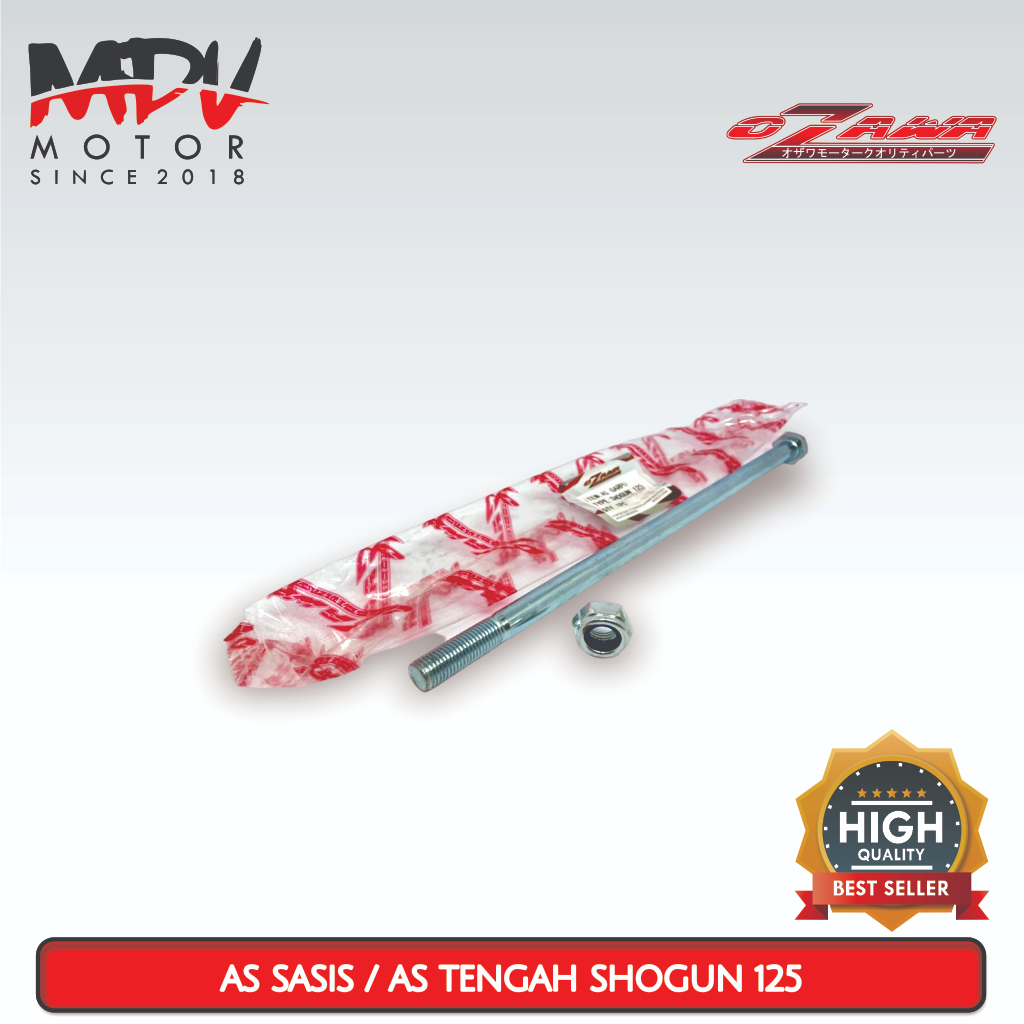 Chassis Axle/Central Axle SHOGUN 125 (OZAWA) | Shopee Malaysia