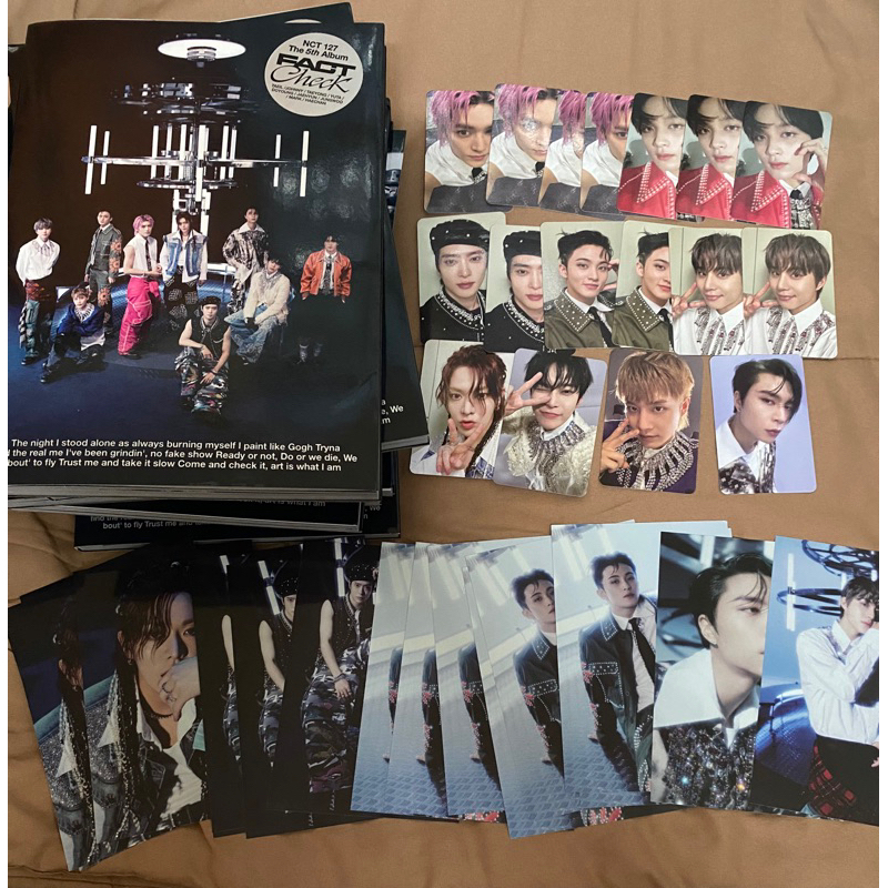 [Unsealed] Nct 127 FACT ALBUM CHECK Select PHOTOCARD TAEYONG HAECHAN ...