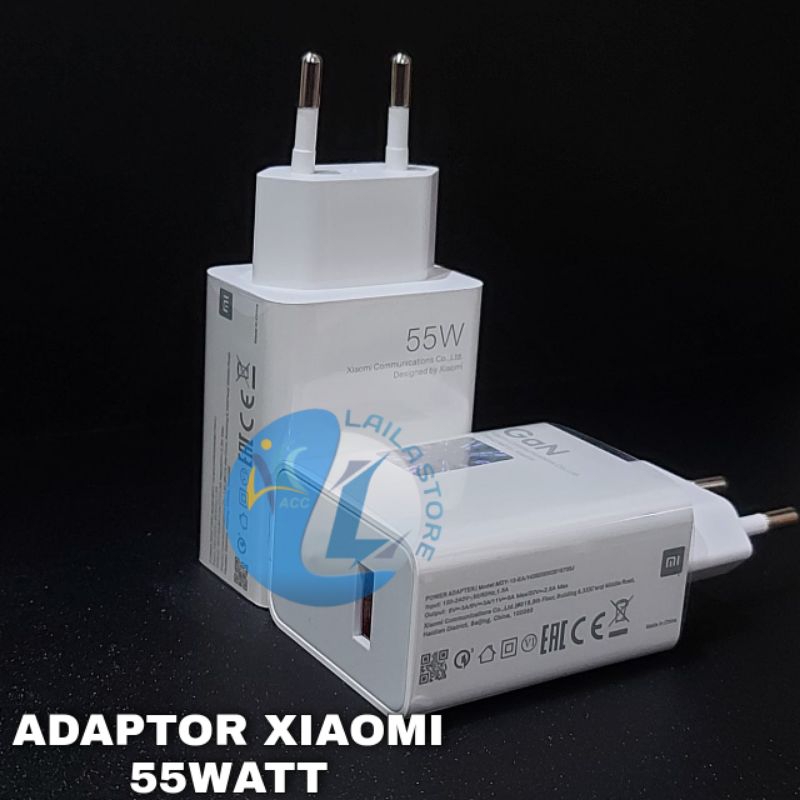 Adapter/charger Head Original Xiaomi 55W Turbo Fast charge Xiaomi Redmi ...