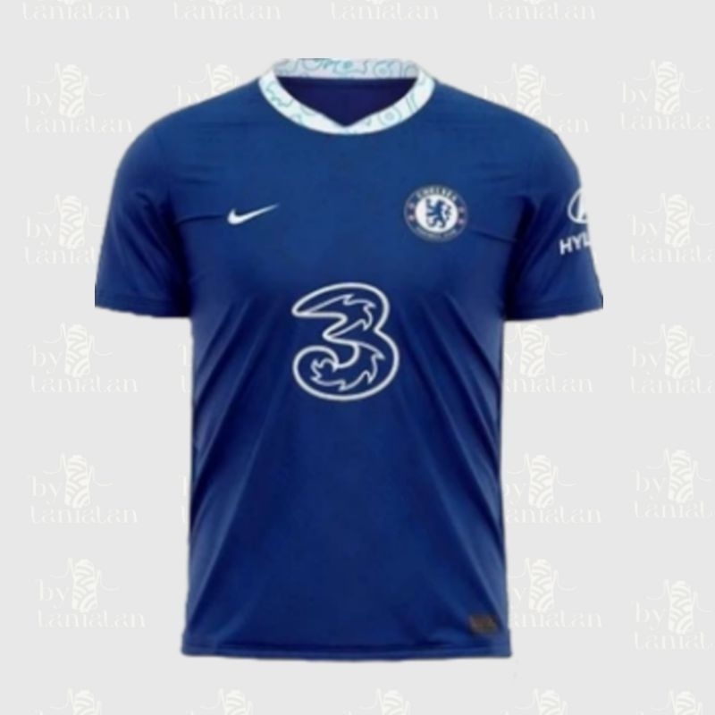 Chelsea JERSEY HOME 2022/2023 FULL PRINTING (Free Name+No. Back ...
