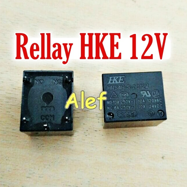 Hke 12V Relay 5 pin foot Relay 12 volt huigang | Shopee Malaysia