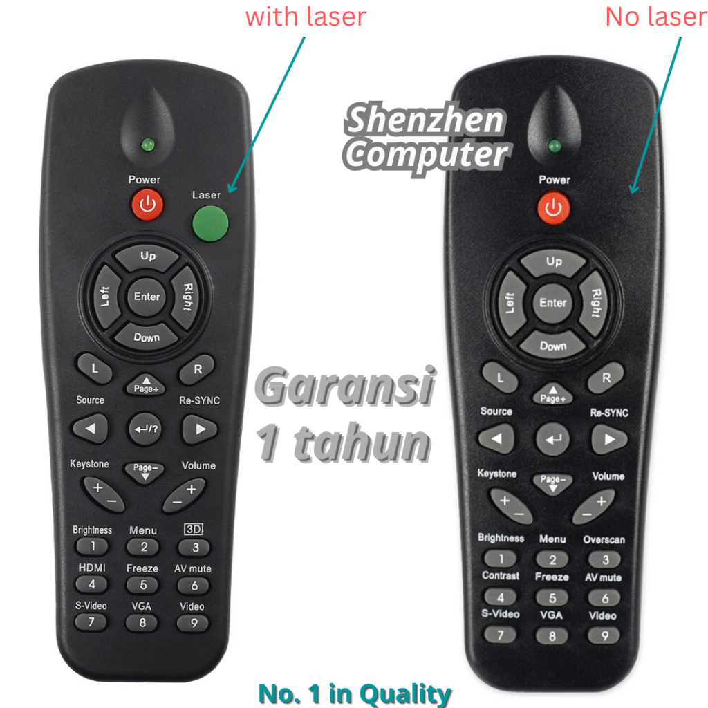 Universal Projector Lamp Remote Control Optoma Projector Lamp Remote ...