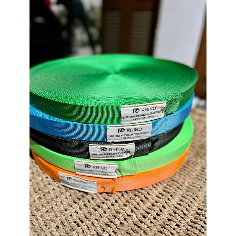 Tubular webbing per meter | Webbing anchor/webbing anchor | Flat rope ...