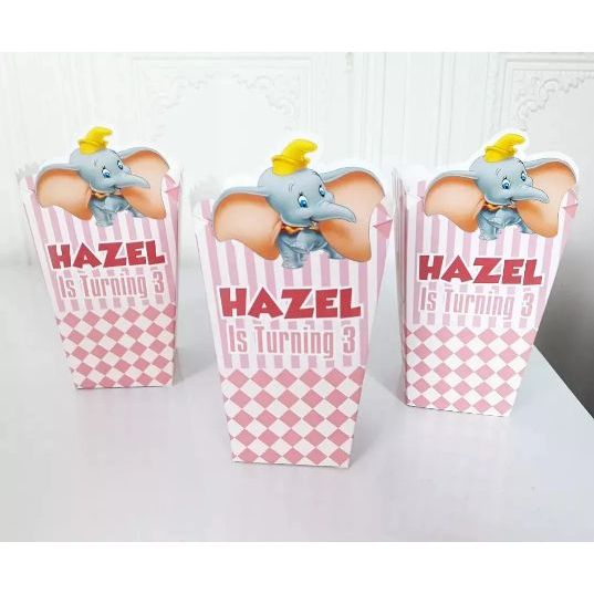 Dumbo popcorn box/dumbo popcorn box/dumbo popcorn box custom | Shopee ...