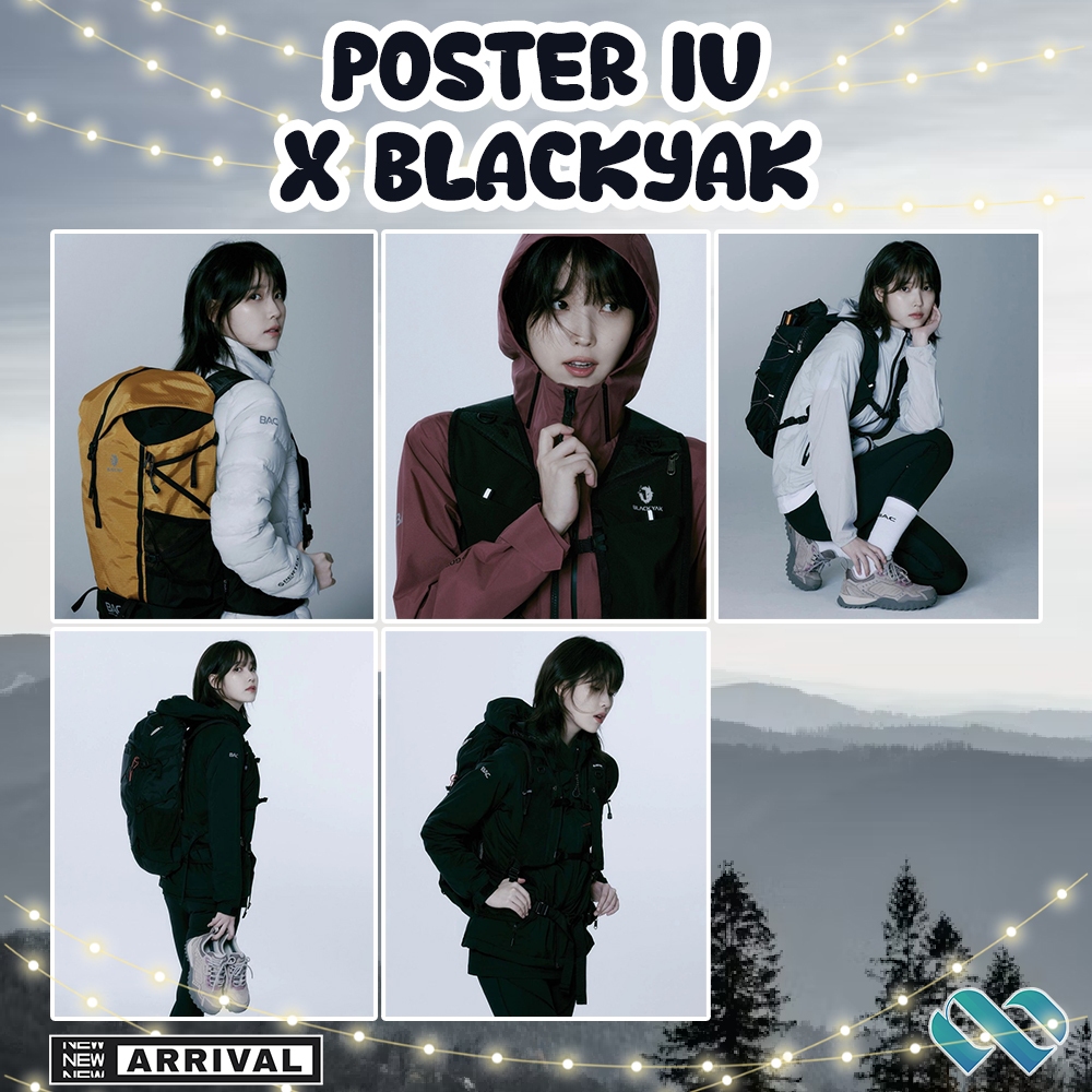 Iu x BLACKYAK Poster - Kpop Poster A4 A5 A6 | Shopee Malaysia