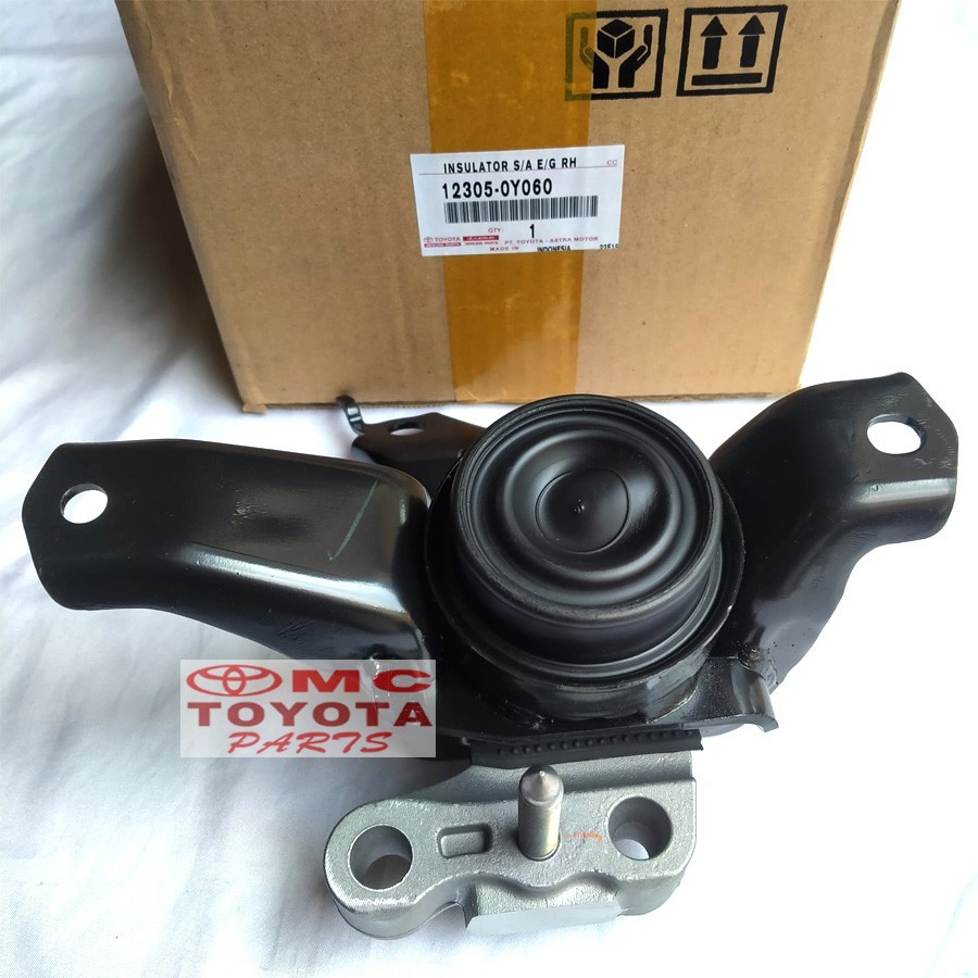 Engine Mounting Right MT/AT Sienta Yaris Vios Limo New 12305-0Y060 ...