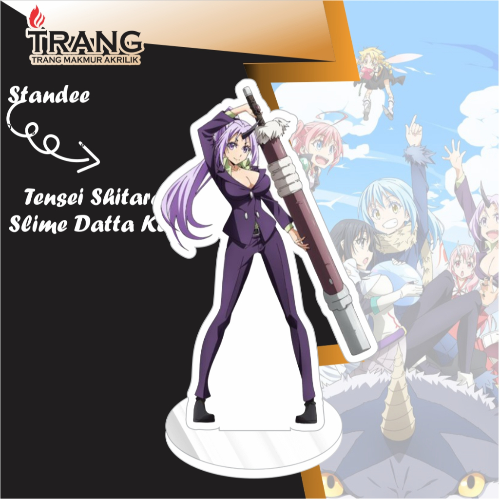 Standee figure Acrylic Rimuru Tensei Shitara Slime Datta Ken / Standing ...