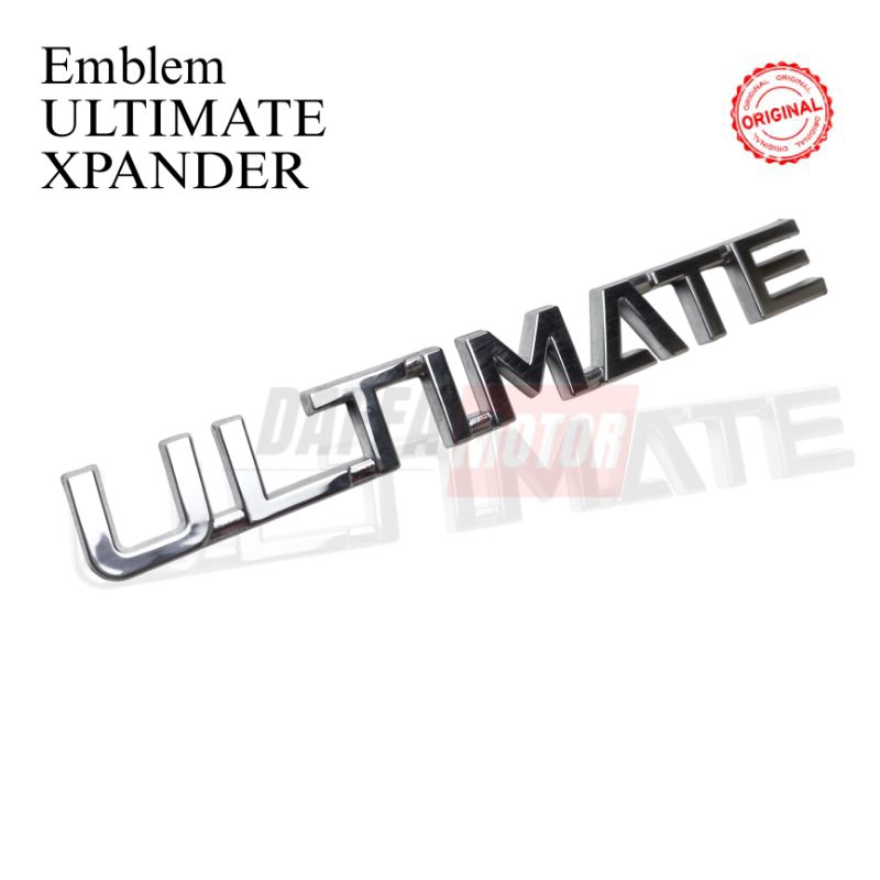 Ultimate xpander emblem ultimate trunk emblem xpander ultimate ultimate ...