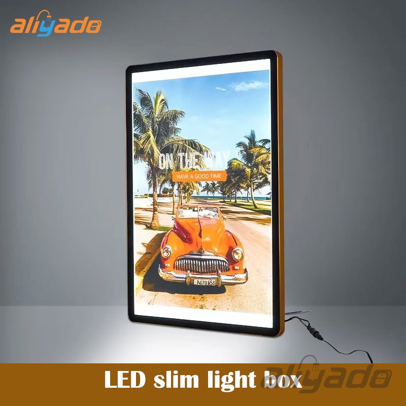 Led Cafe Menu Board/LED Signboard/ Slim Light Box/LED Light Box/LED ...