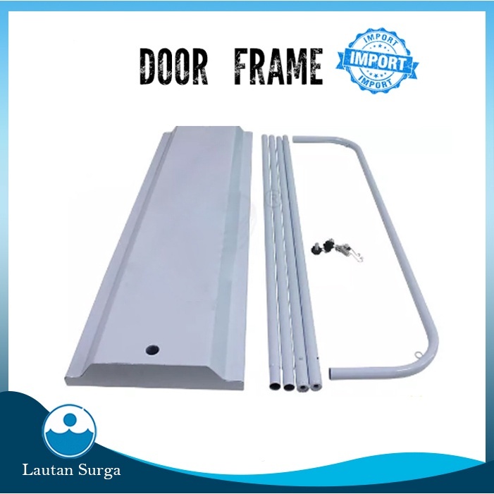 Stand Door Frame Banner Banner 80x180 cm, Standing Door Frame Iron ...