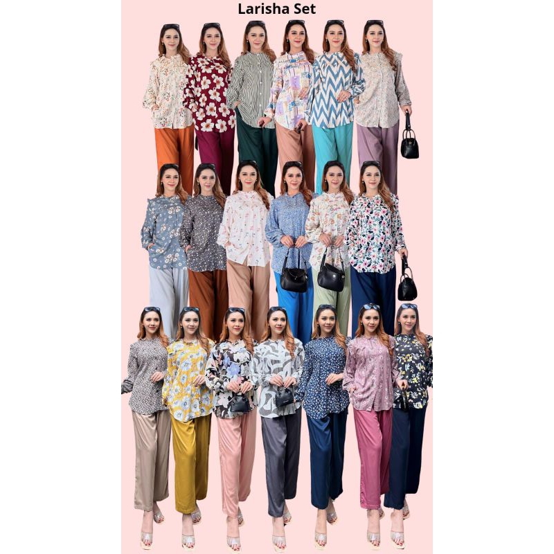Larissa SET BY CELIEN | Shopee Malaysia