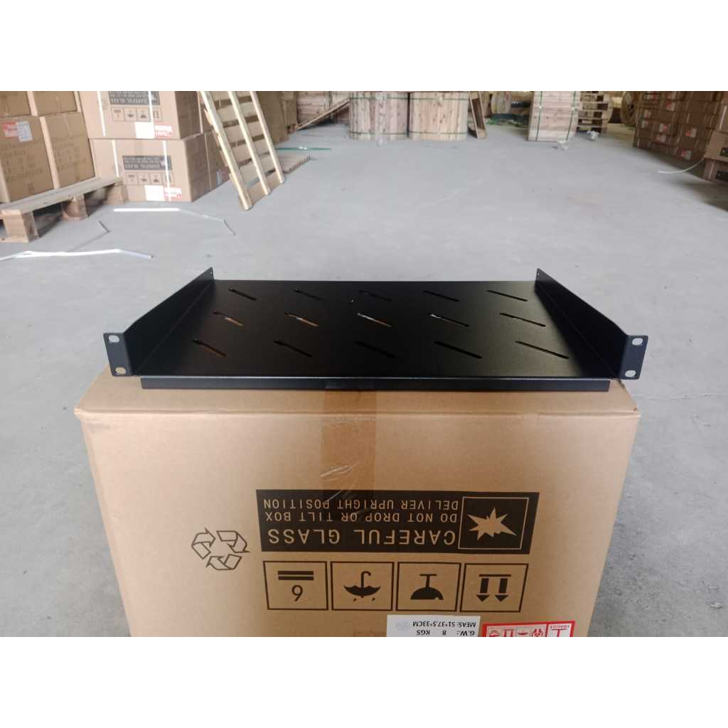 Cantilever shelf 1u / server rack coaster / flat shelf 1u | Shopee Malaysia