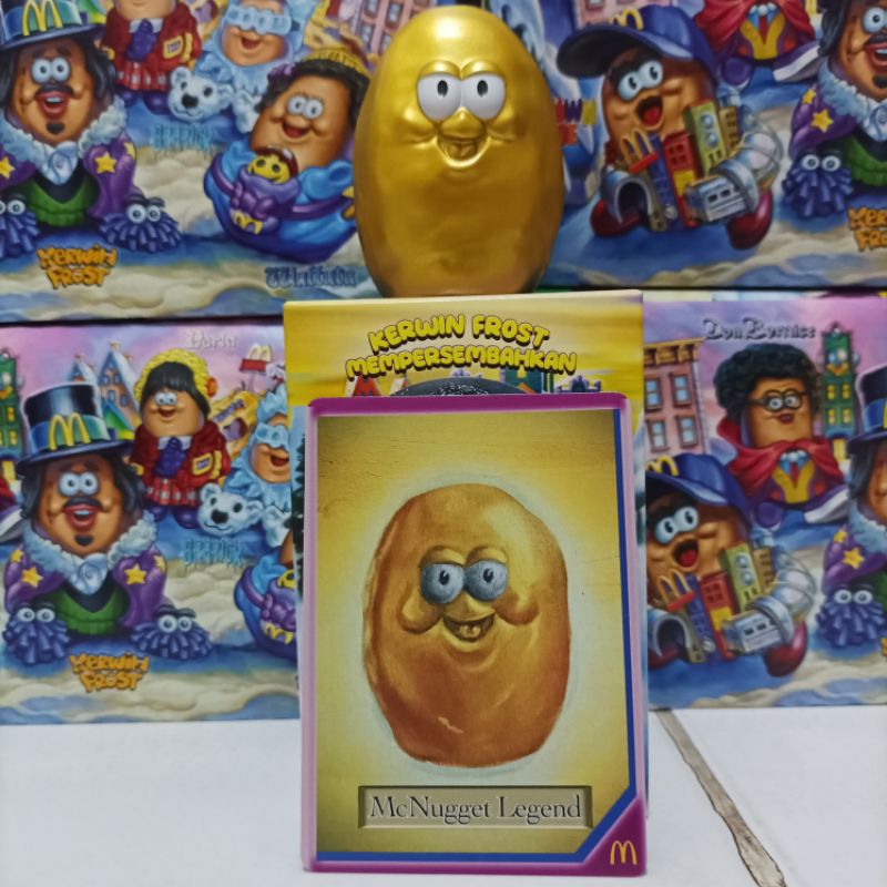 Mcdonald's The KERWIN FROST Box Presents MCNUGGET Buddies McD KERWIN ...