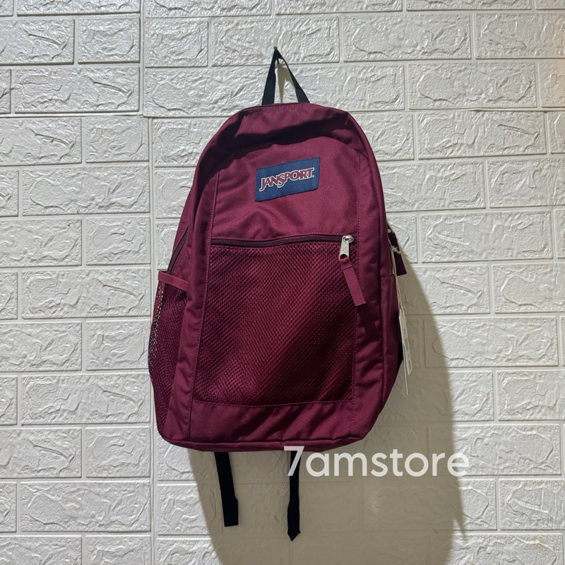 Jansport Big Student Zone Pack Russet Red Original Backpack | Shopee ...