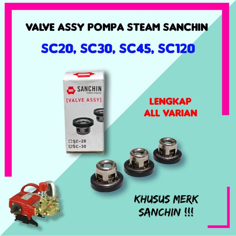Sancin SC power sprayer Valve assembly 20 30 45 120 SCN - sanchin ...