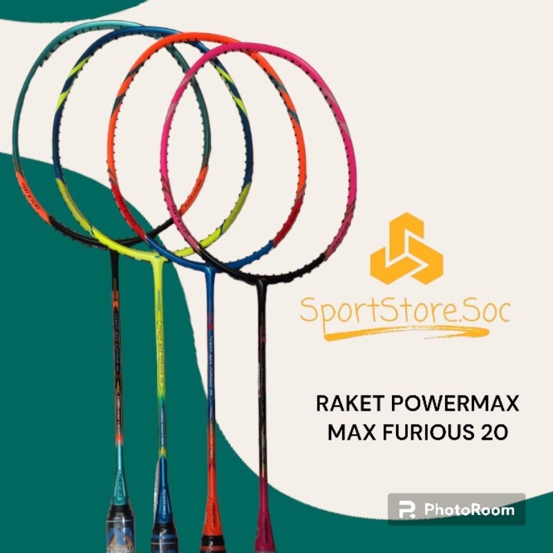 Powermax FURIOUS 20 BADMINTON RACKET | Shopee Malaysia