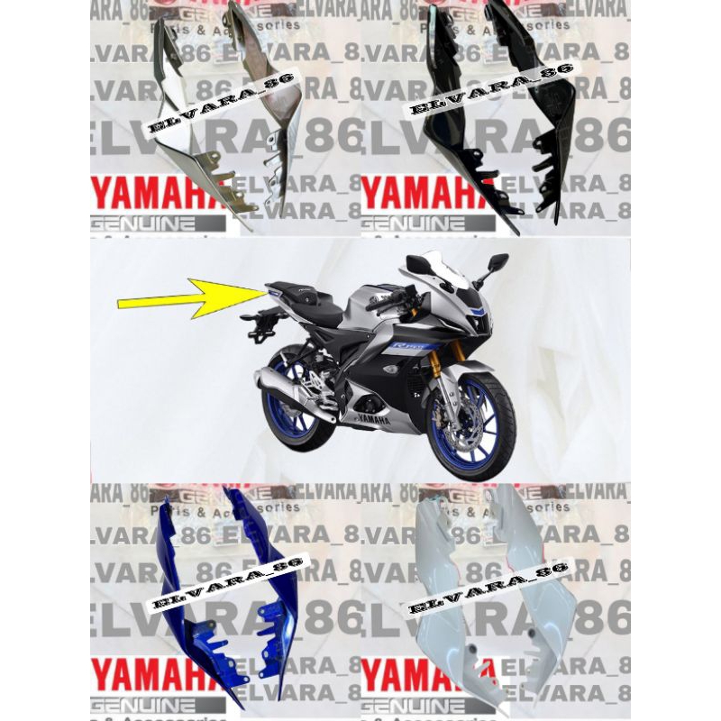 Original Yamaha R15 V4 R15M rear right and left body Cover | Shopee ...