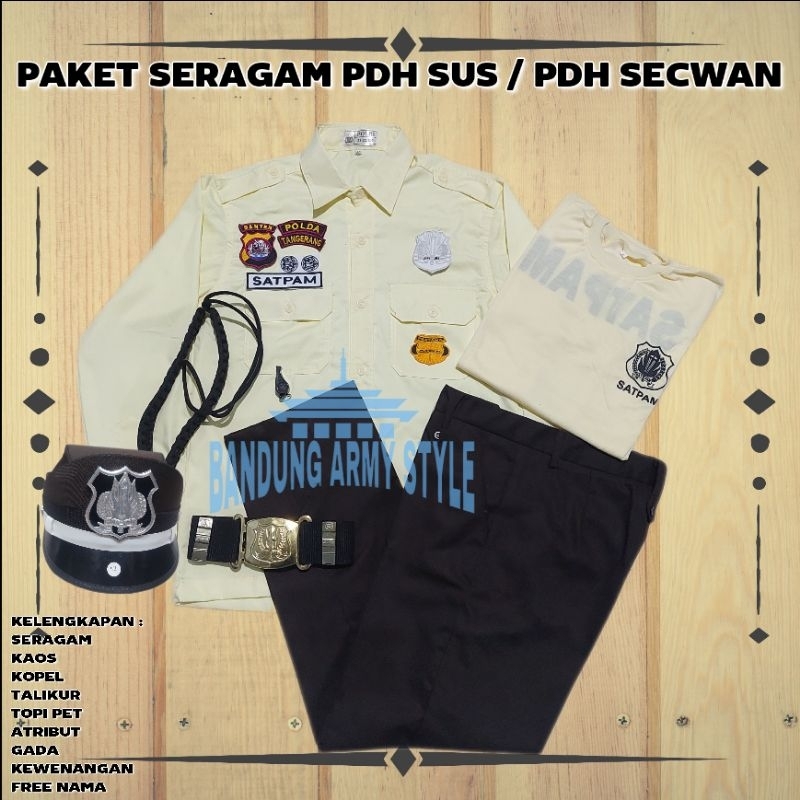 The Newest PDH SUS Uniform.Pdh SUS Security Guard Uniform, The Latest ...