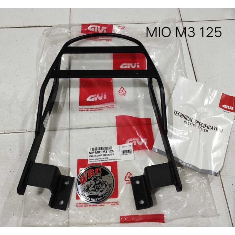 Givi Yamaha Mio M3 125 Goods Box Mounting Bracket | Shopee Malaysia