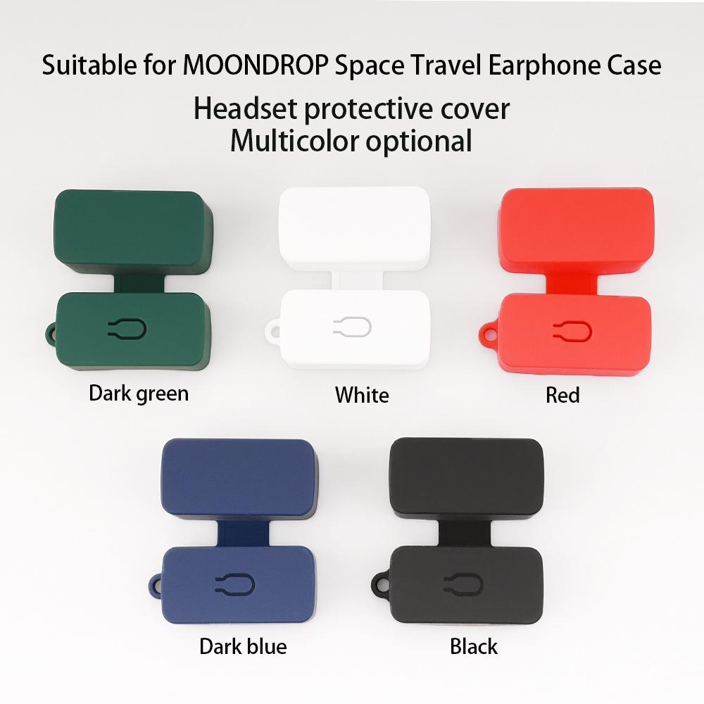 Case Casing Cover Silicone Protective Moondrop Space travel + Carabiner ...