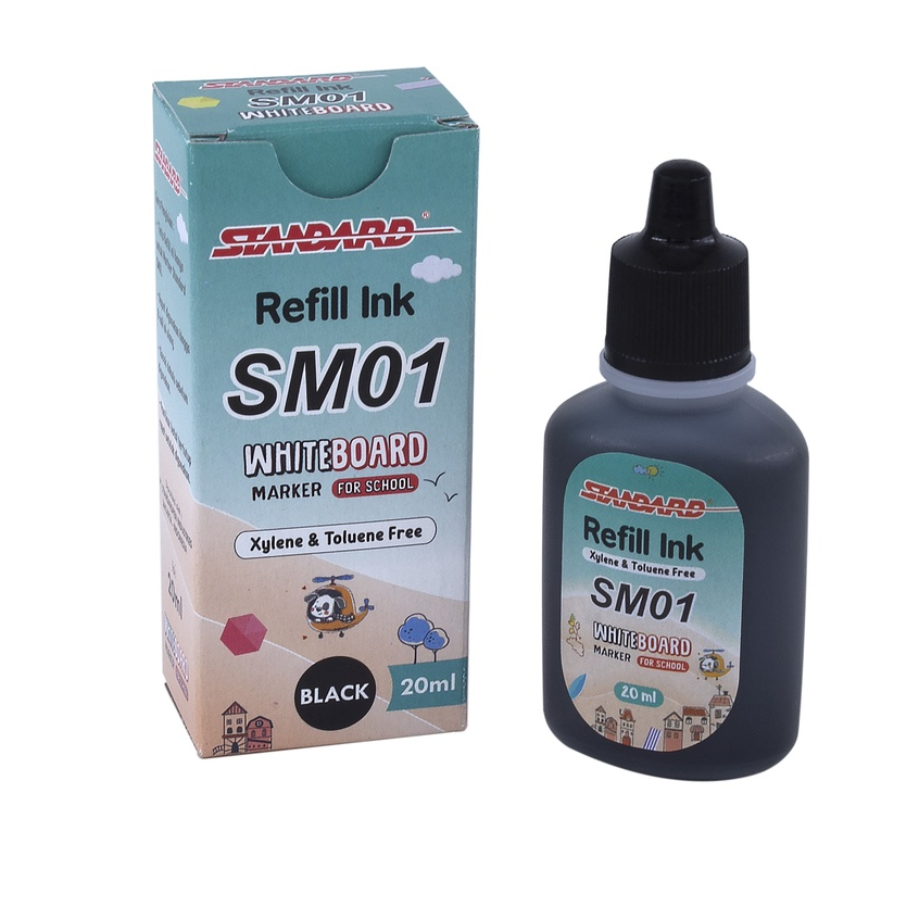 Standard - Refill Ink SM01 Whiteboard Marker For School / Unit (Ink ...