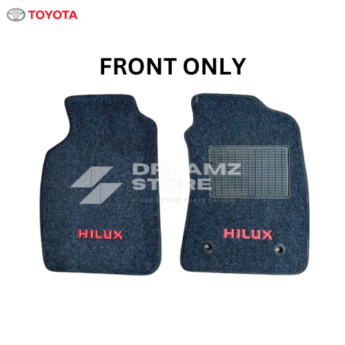 Original TOYOTA HILUX Car Carpet - FRONT ONLY | Shopee Malaysia