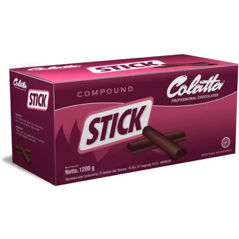 Colatta compound chocolate stick / chocolate stick 1.2kg | Shopee Malaysia
