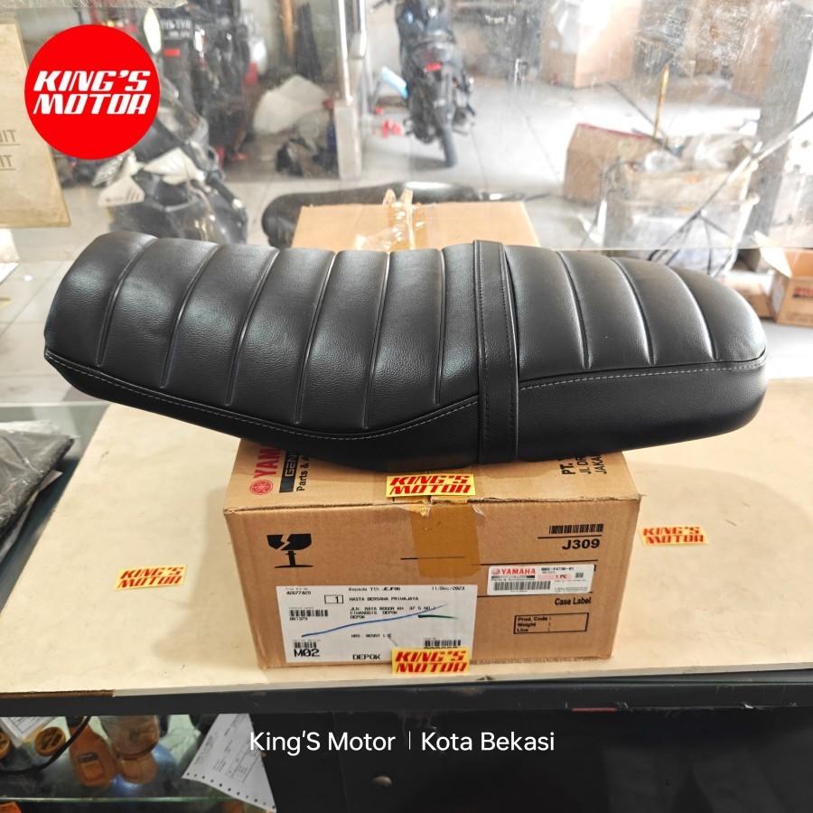 HITAM Double SEAT SEAT SEAT YAMAHA XSR 155 Black BBS F4730 01 Original ...