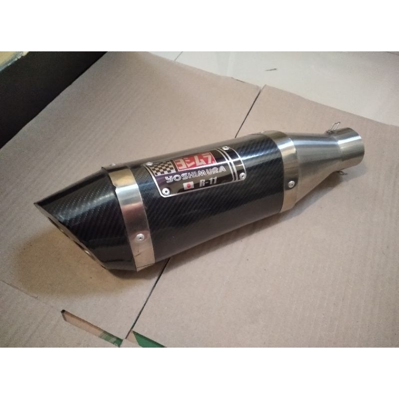 Racing exhaust Yoshimura R11 Two Hole Silincer only exhaust muffler ...