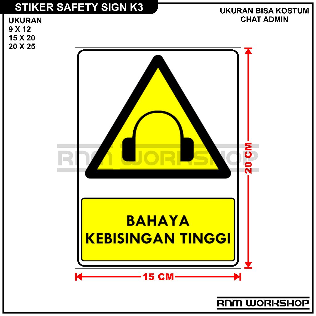 Safety SIGN RAMBU K3 DANGER HIGH AUTHORITY | Shopee Malaysia