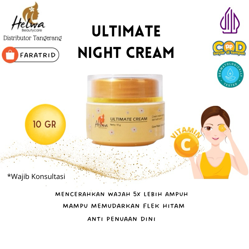 Ultimate CREAM/NIGHT CREAM ULTIMATE HELWA | Shopee Malaysia