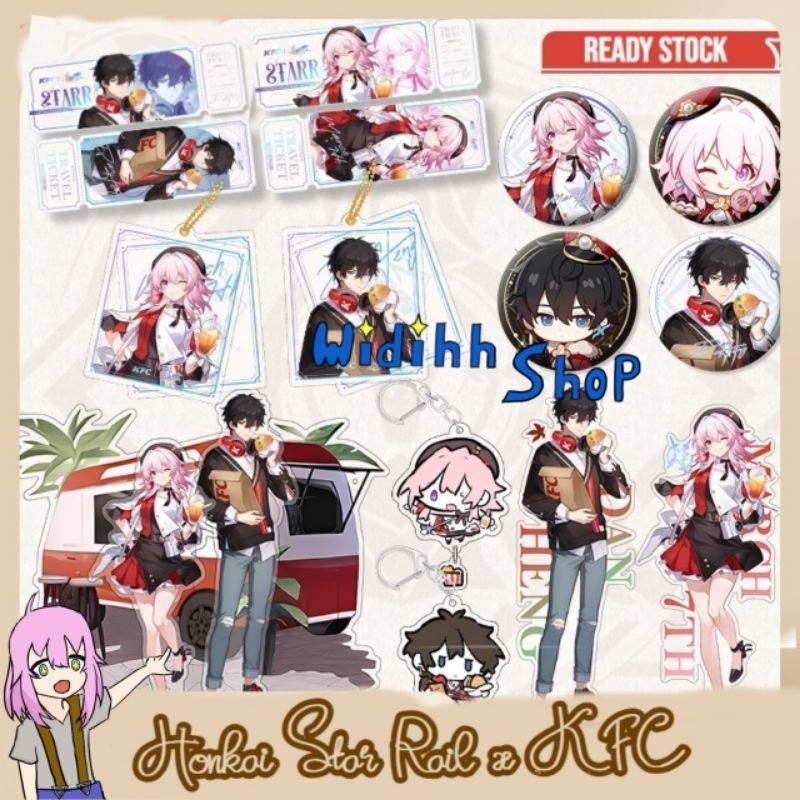 Restock Honkai Star Rail X KFC/HSR/KFC And Heng/KFC March 7th/Limited ...