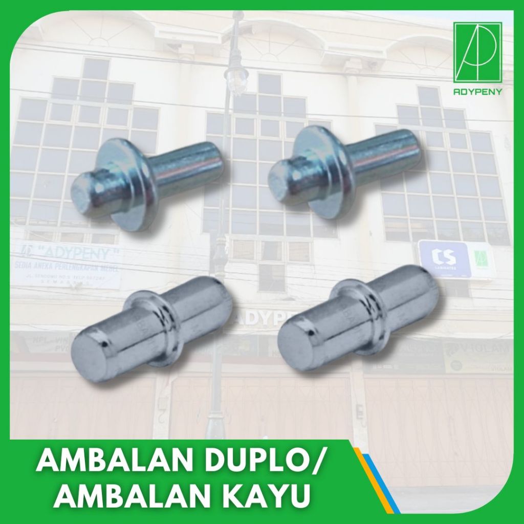 KAYU Duplo Shelf Pins Connecting Iron Wooden Cupboard Support ...