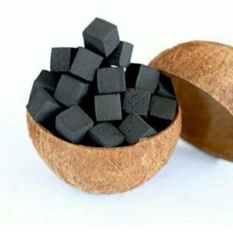 Coconut Shell Charcoal Cube 1kg | Shopee Malaysia