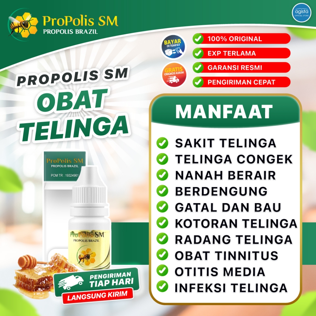 Medicine for Ear Inflammation Otitis Internal Infection Congek Watery ...